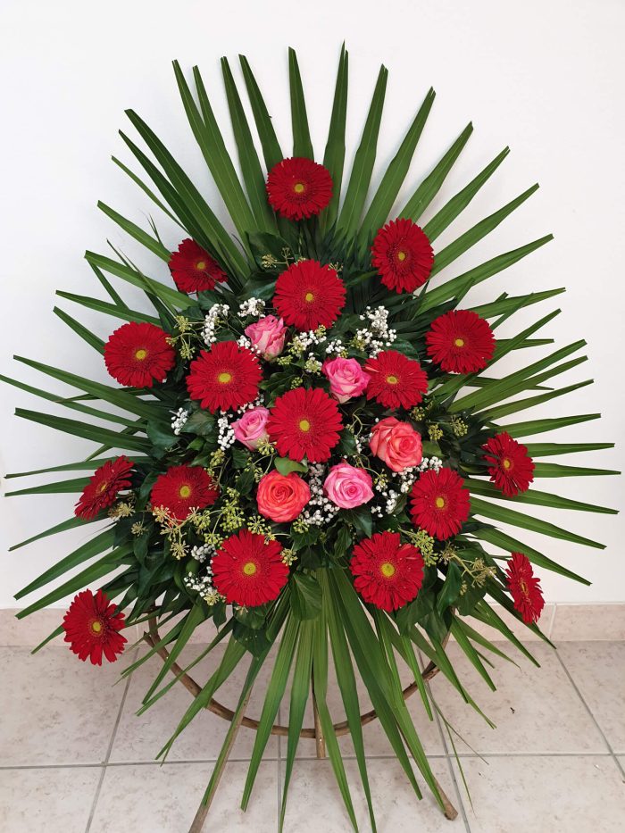 Aranžmani, cvijeće i vijenci za pogrebe